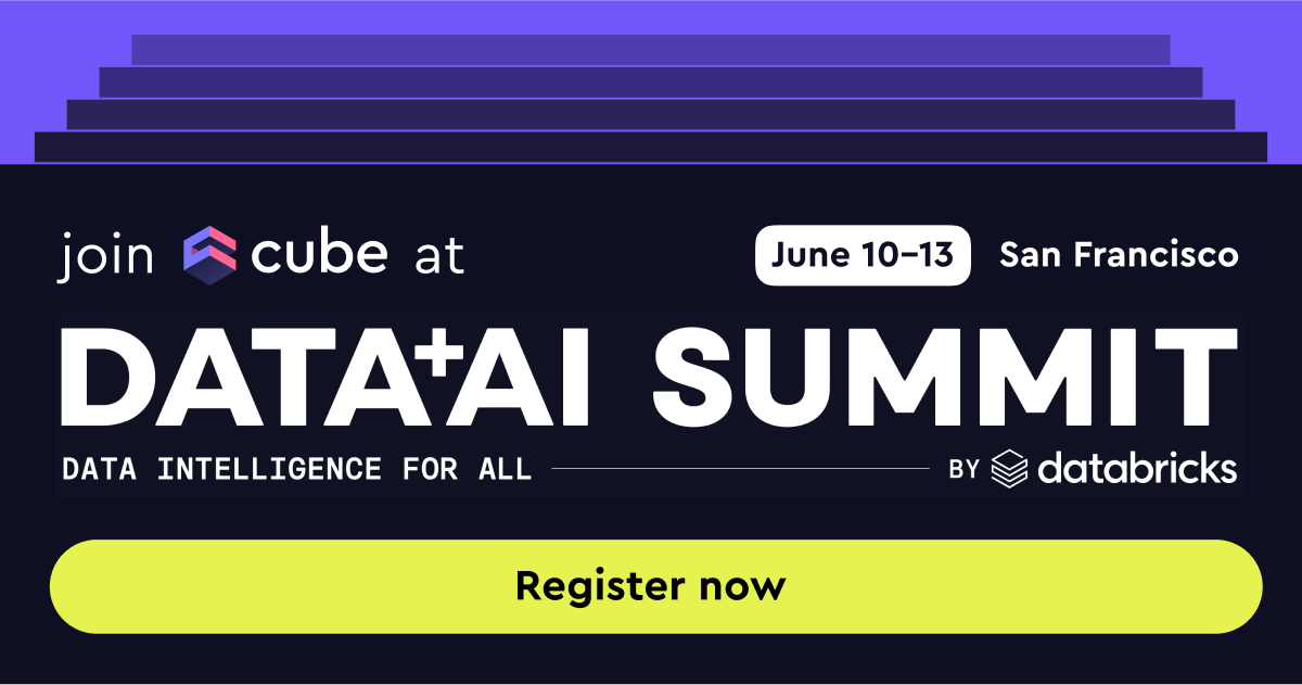 Meet with Cube at Data + AI Summit